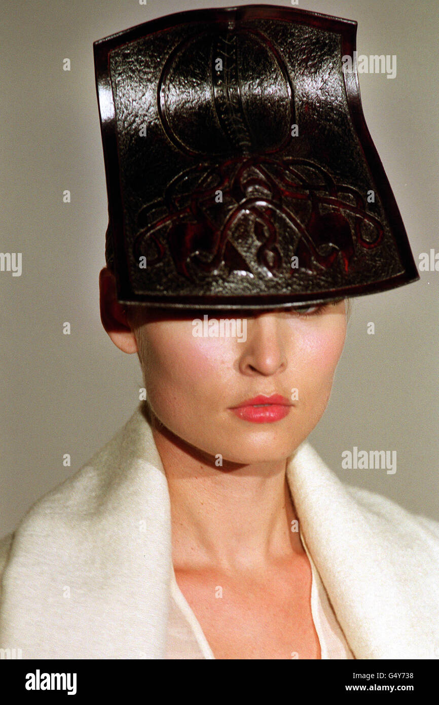 A stunning piece of head wear from the designer Dai Rees, showing ...