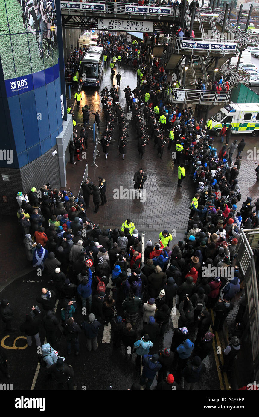 Rugby union rbs nations championship 2012 scotland england murrayfield ...