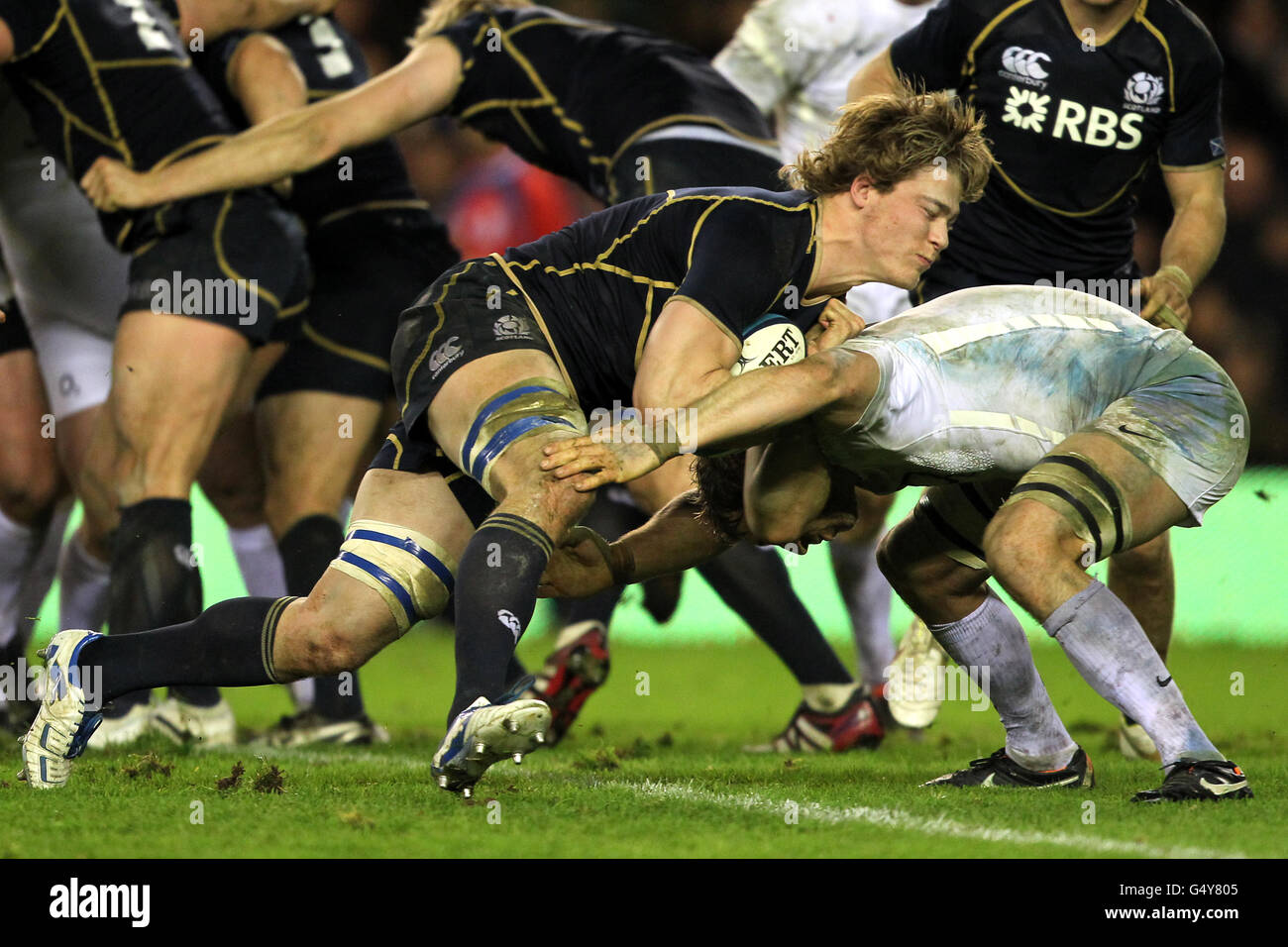 Scotlands david denton in action hi-res stock photography and images ...