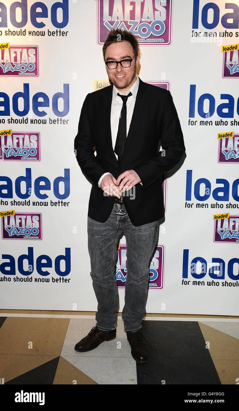 Danny Wallace arrives at the Loaded LAFTA awards held at the Cuckoo ...