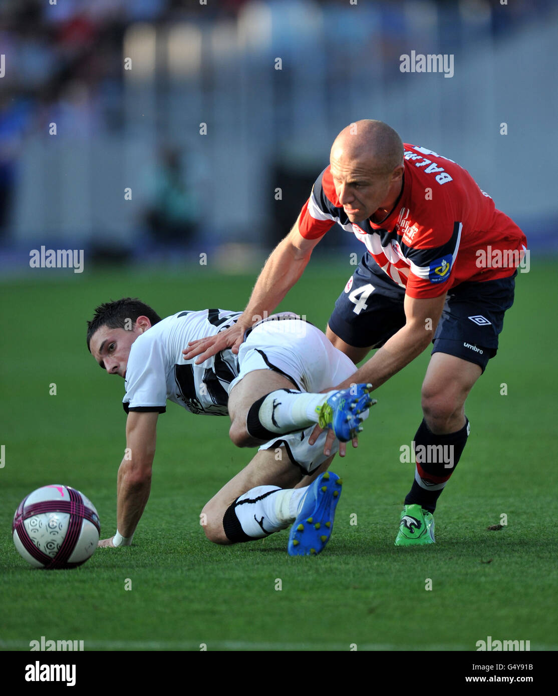 Soccer - Ligue 1 - Lille v Stade Rennes - Stadium Lille Metropole Stock ...