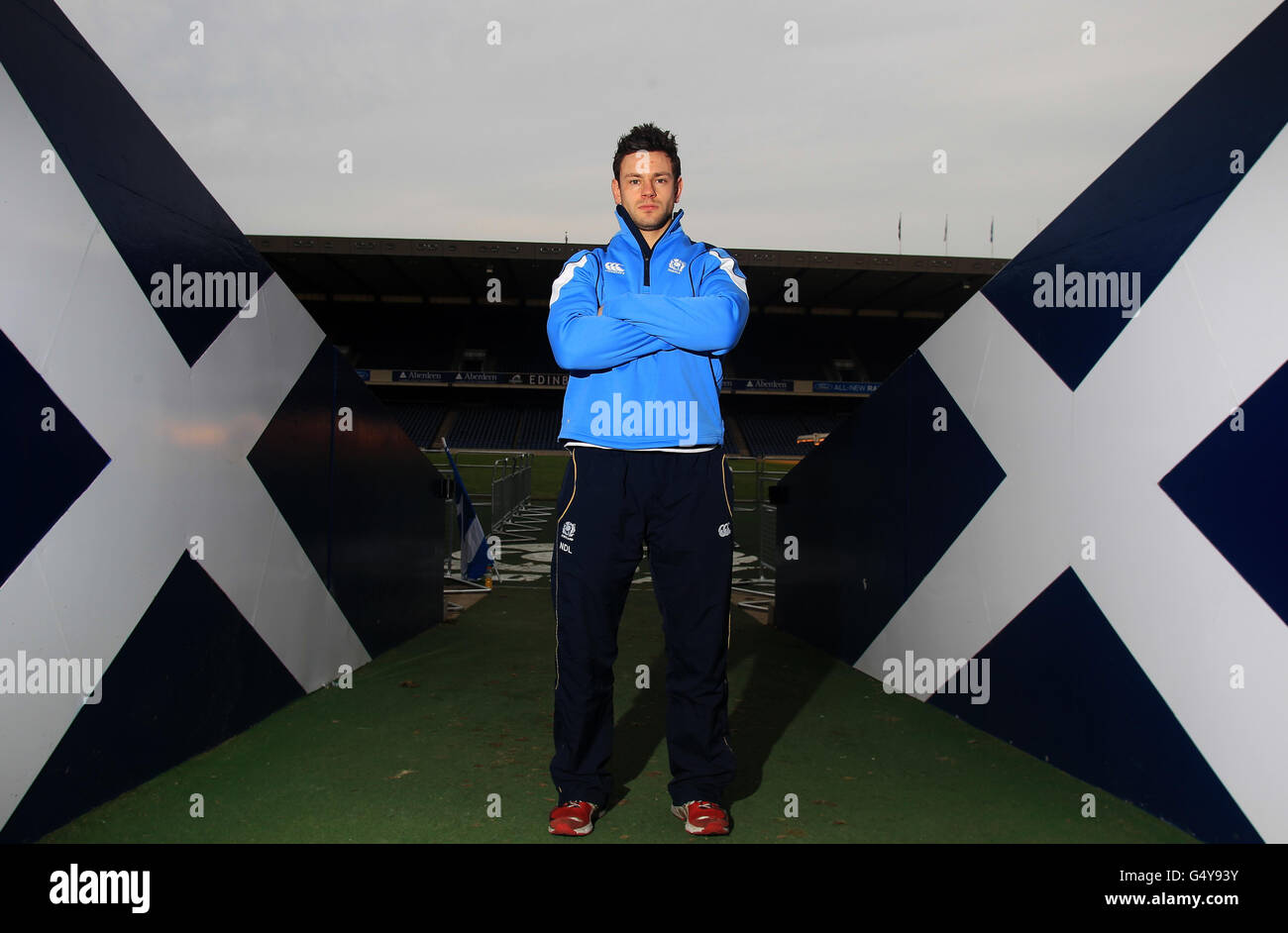 Scotlands nick de luca after team announcement murrayfield stadium hi ...