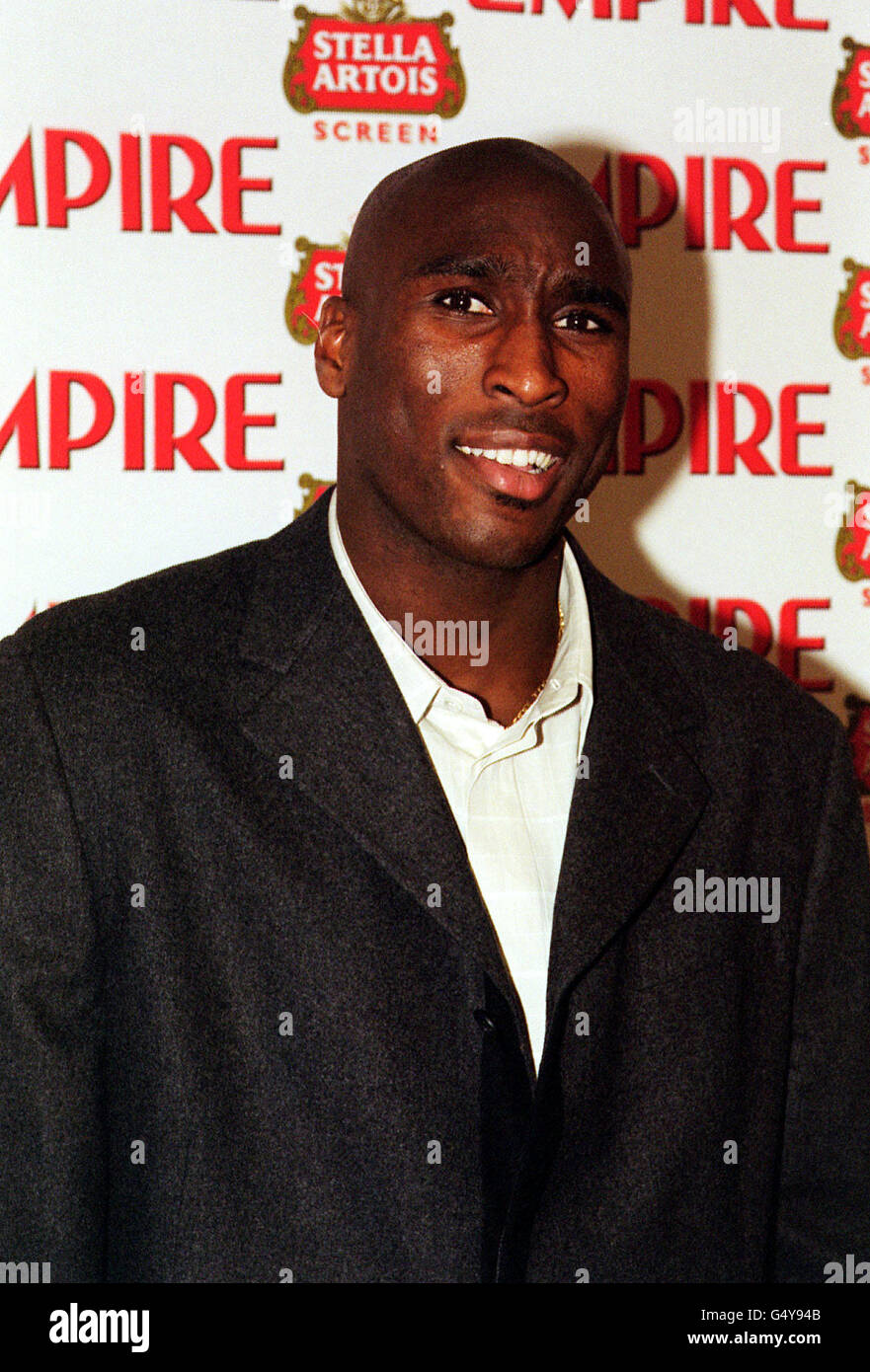Empire Awards Sol Campbell Stock Photo - Alamy
