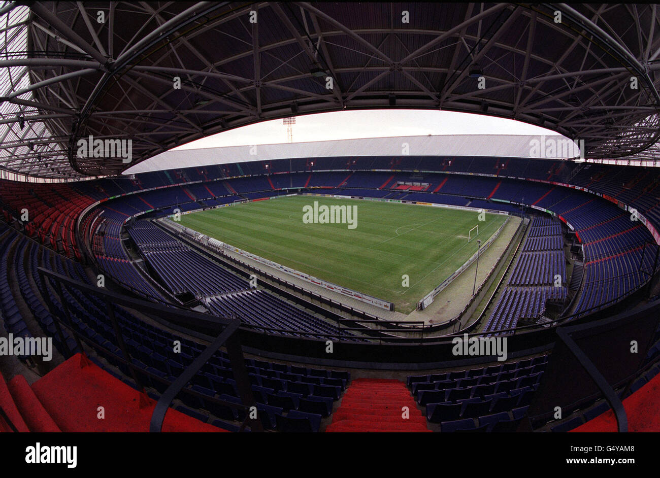 Euro 2000 De Kuip. The De Kuip stadium in Rotterdam, home to the ...
