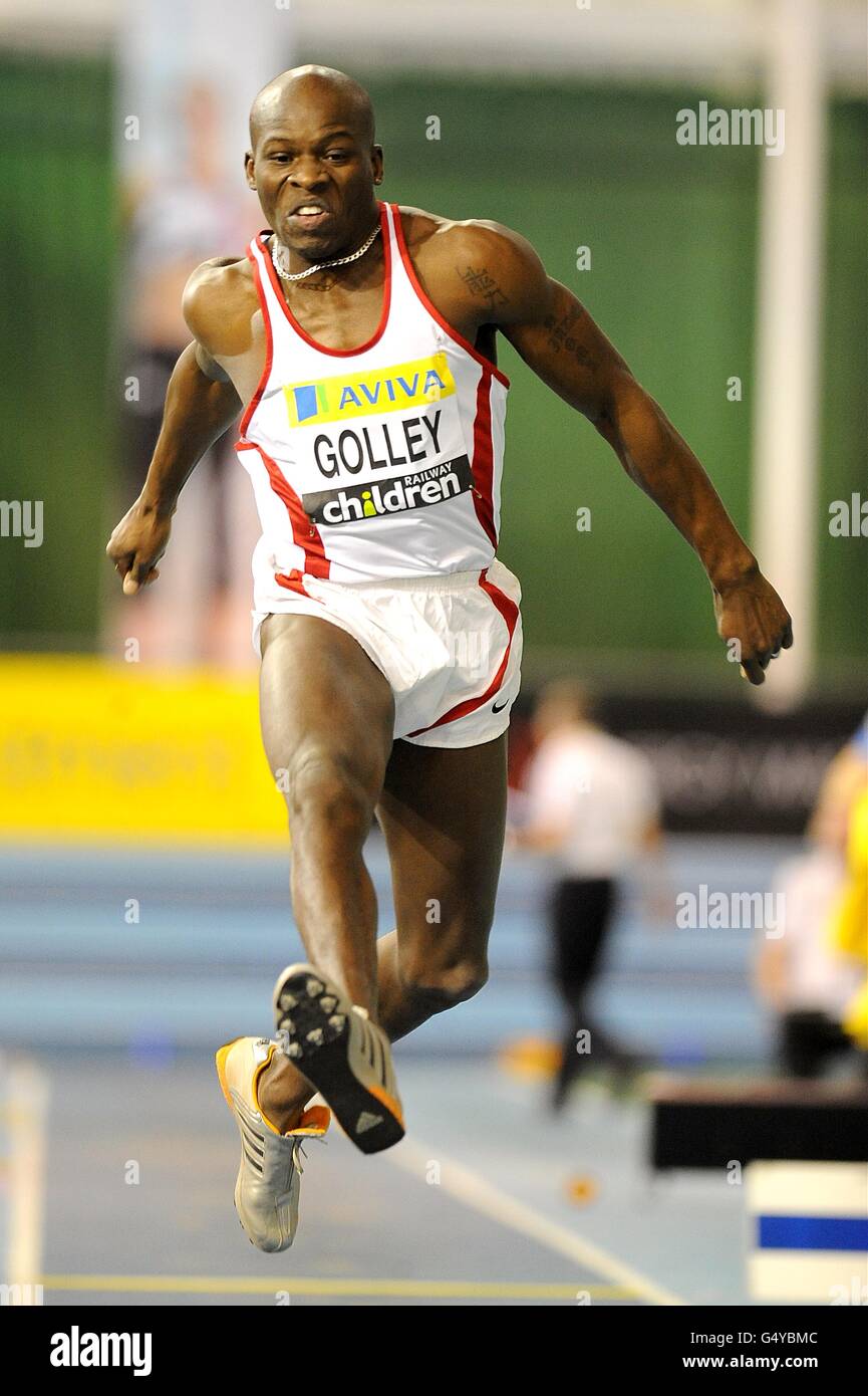 Great Britain's Julian Golley competes in the Men's triple jump final ...