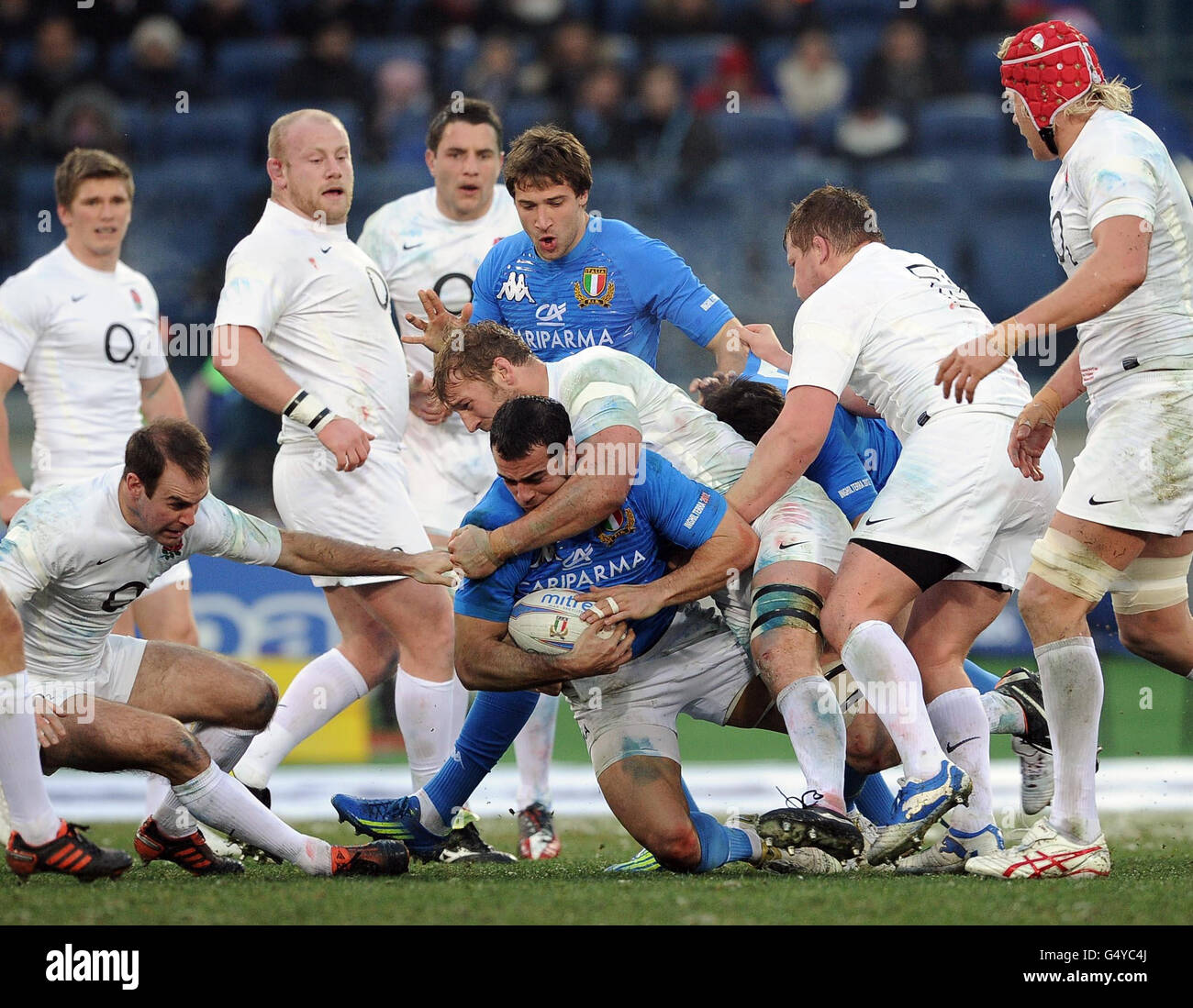 Rugby Union - RBS 6 Nations Championship 2012 - Italy v England ...