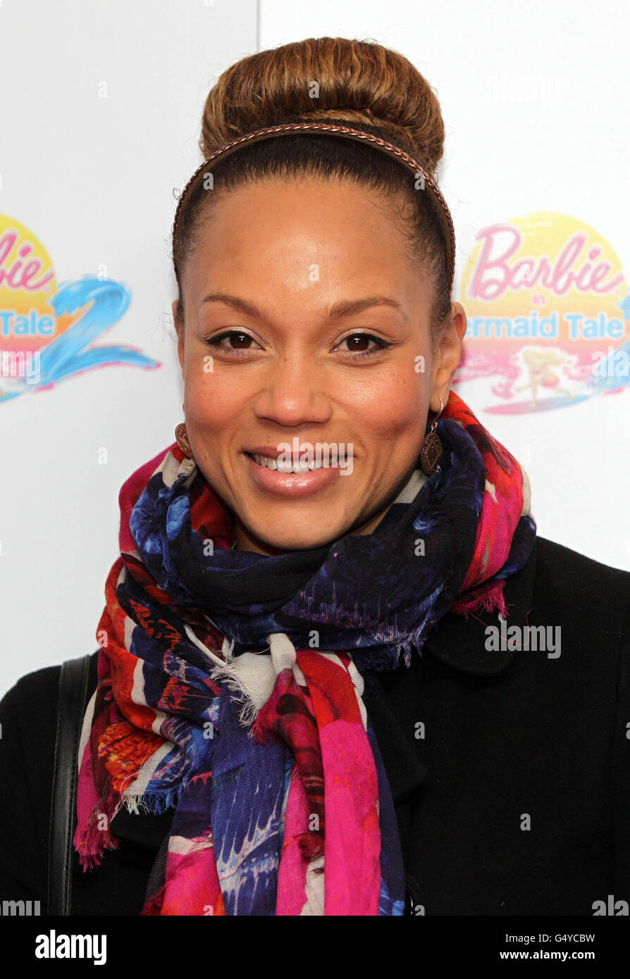 Angela griffin at the screening of barbie hi-res stock photography and ...