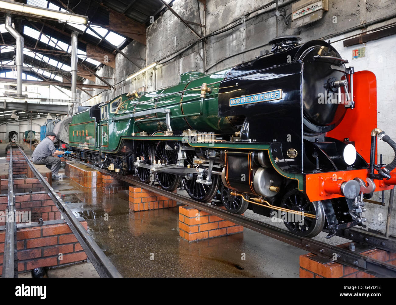 Inside the engine shed hi-res stock photography and images - Alamy