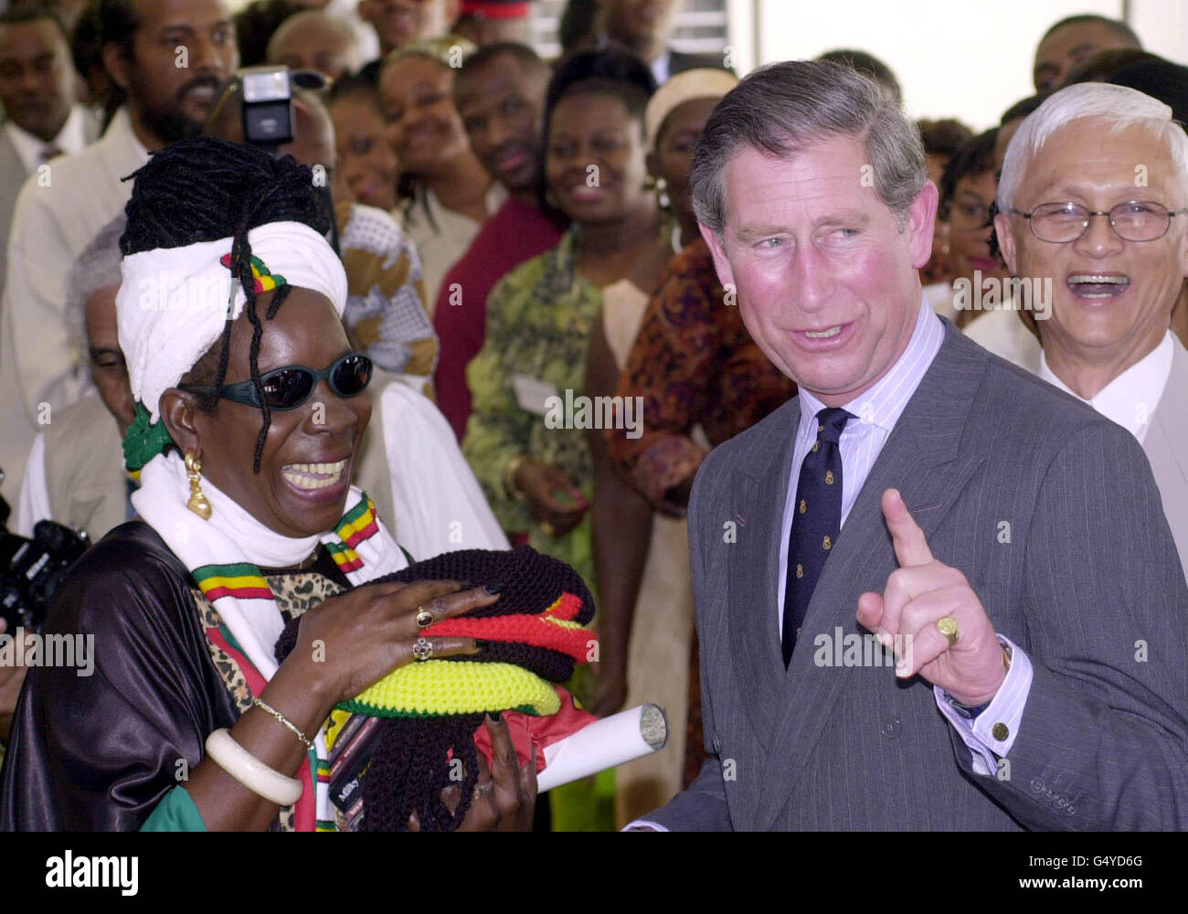 Prince Rasta hat Stock Photo - Alamy