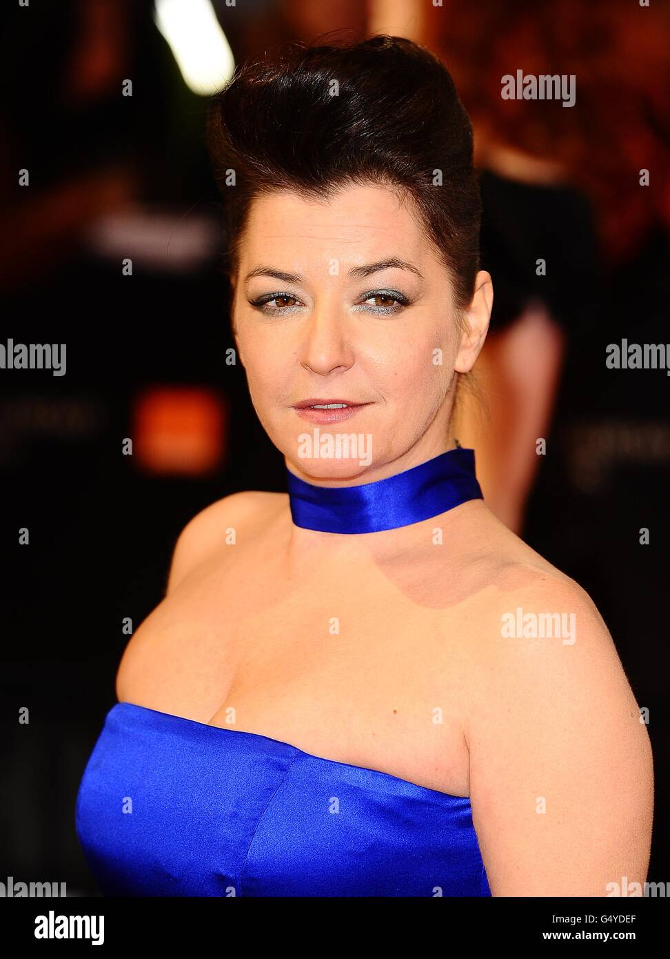 Lynne Ramsay arriving for the 2012 Orange British Academy Film Awards ...