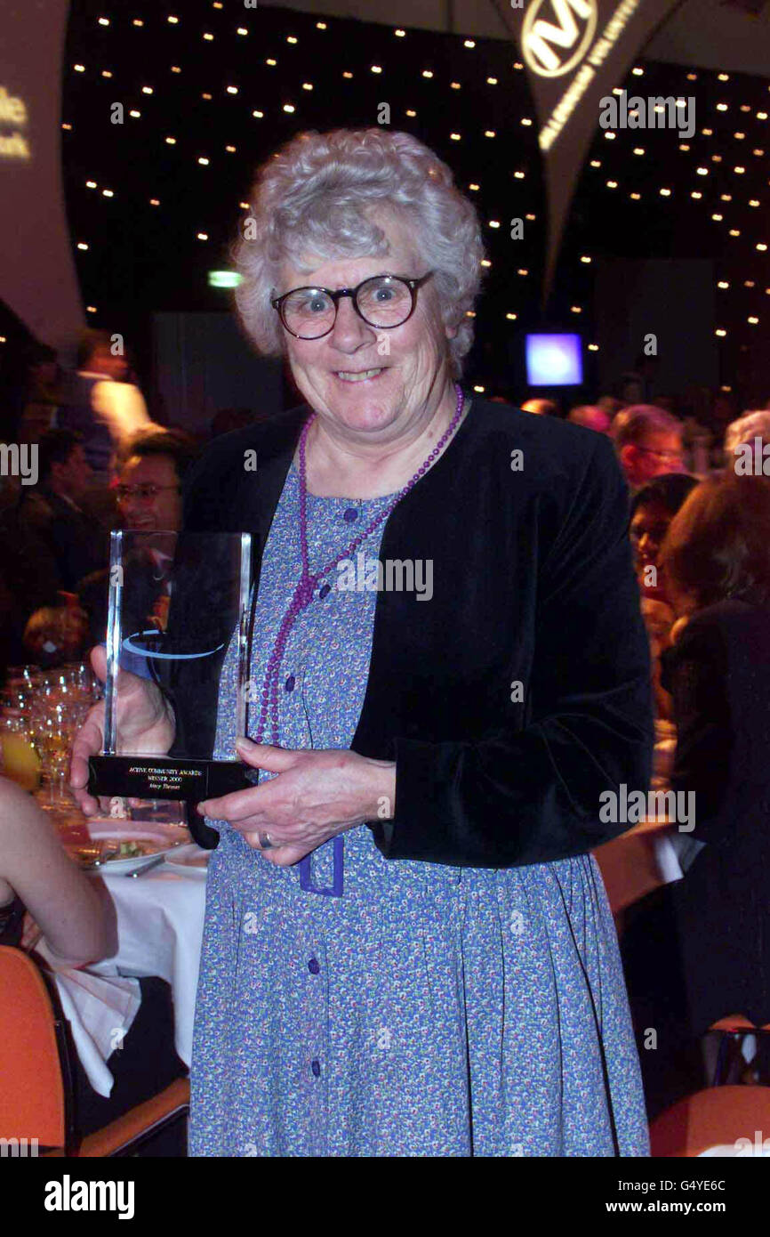 Mary Thomas from Wirral, winner of the National Award for Building a ...