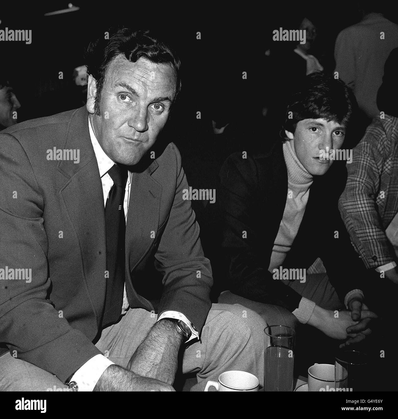 Don Revie at Heathrow. England manager Don Revie at London's Heathrow ...