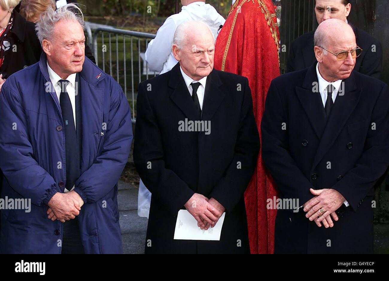 Football legends l r nat lofthouse hi-res stock photography and images ...