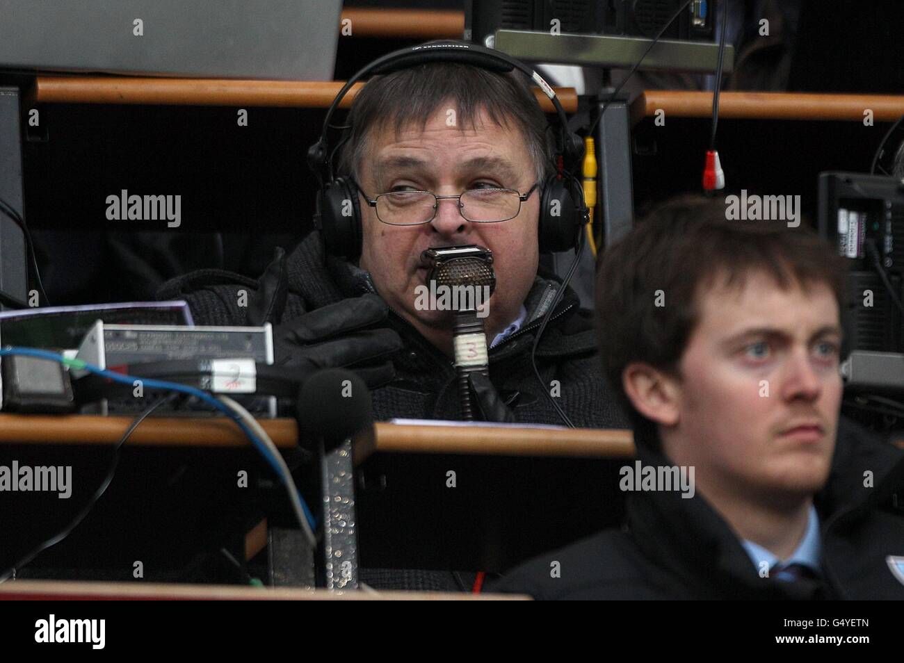 Bbc commentator alan green back hi-res stock photography and images - Alamy