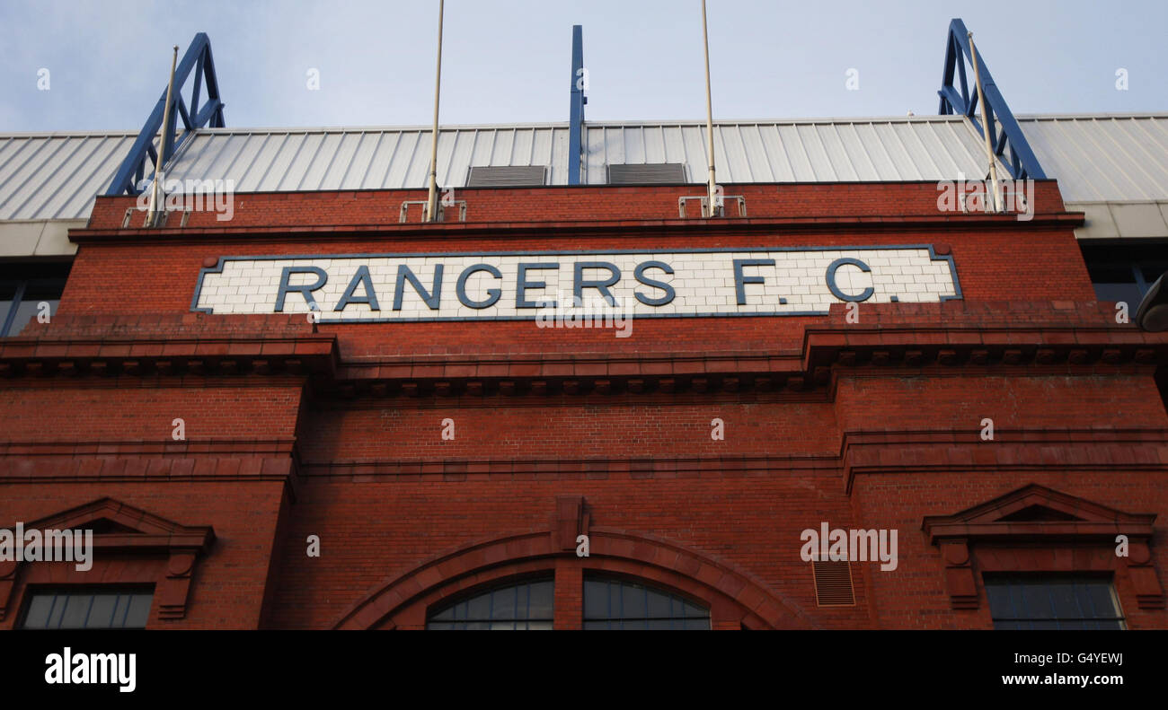 The home ground of rangers football club hi-res stock photography and ...