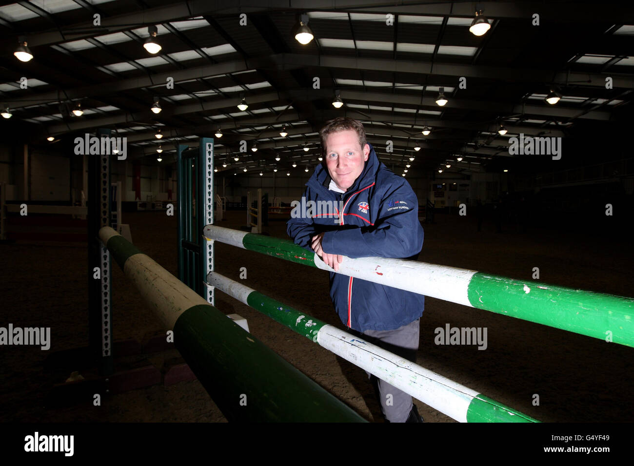 Great Britain's Oliver Townend during a media day at Addington Manor ...