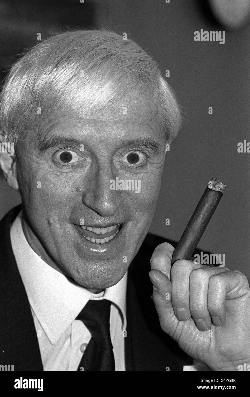 Jimmy savile Black and White Stock Photos & Images - Alamy
