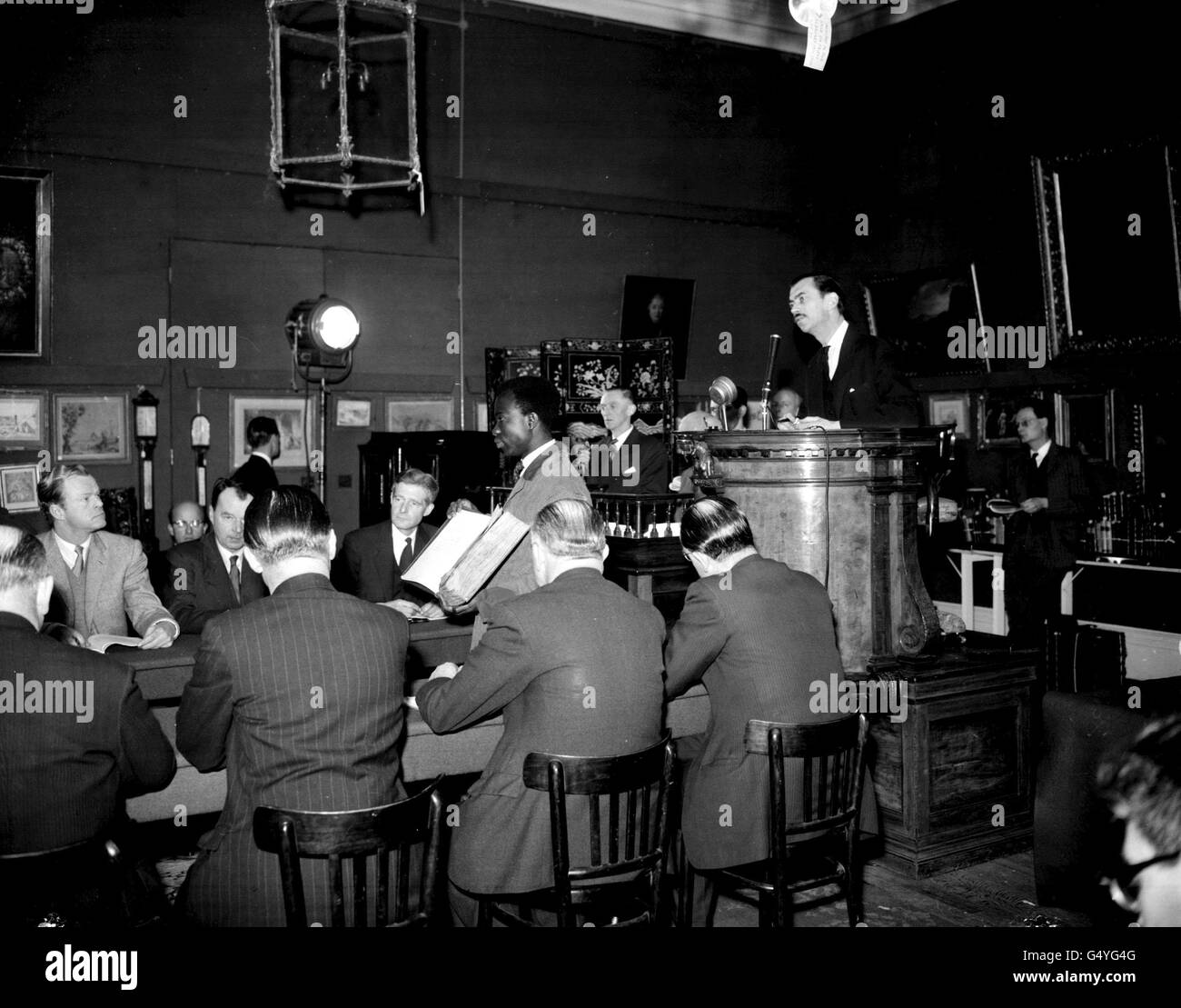 Be sold sothebys Black and White Stock Photos & Images - Alamy