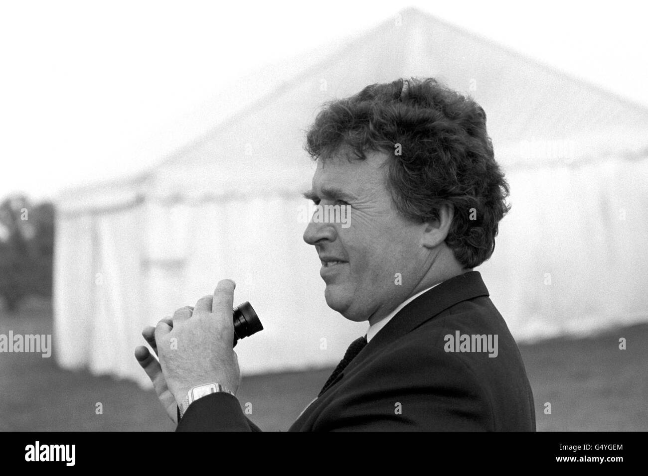 The royal reporter for the daily mirror Black and White Stock Photos ...