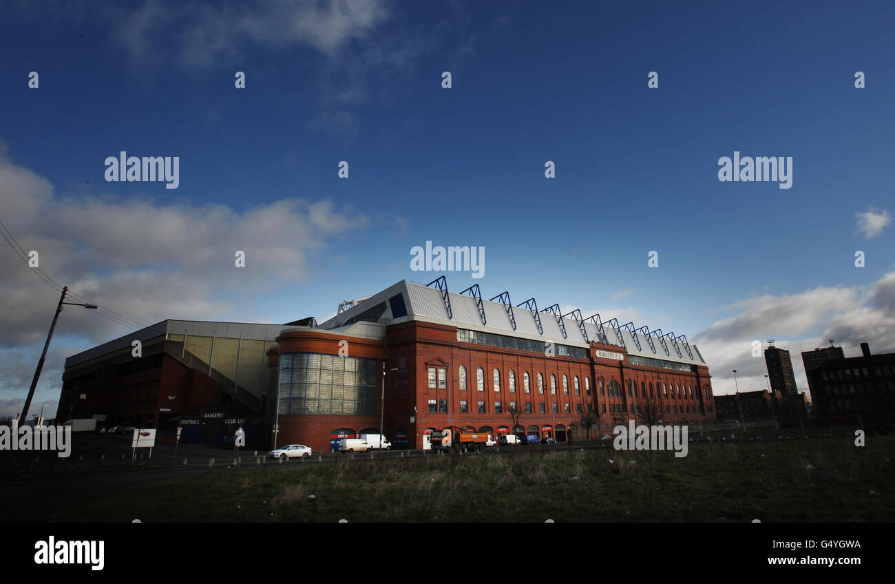 Rangers enter administration hi-res stock photography and images - Alamy