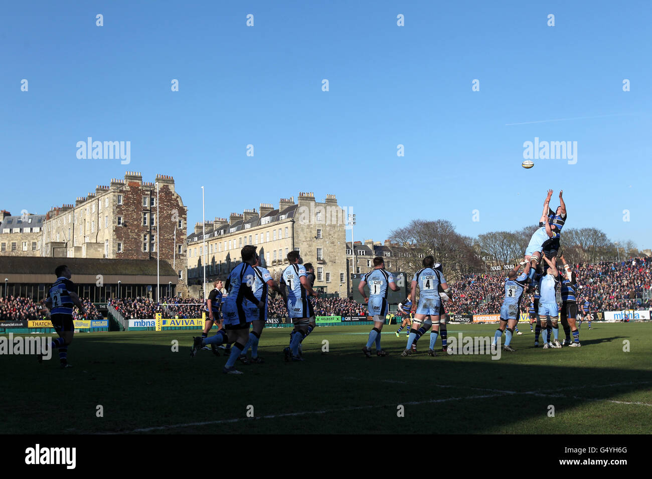 Bath rugby ground view hi-res stock photography and images - Alamy