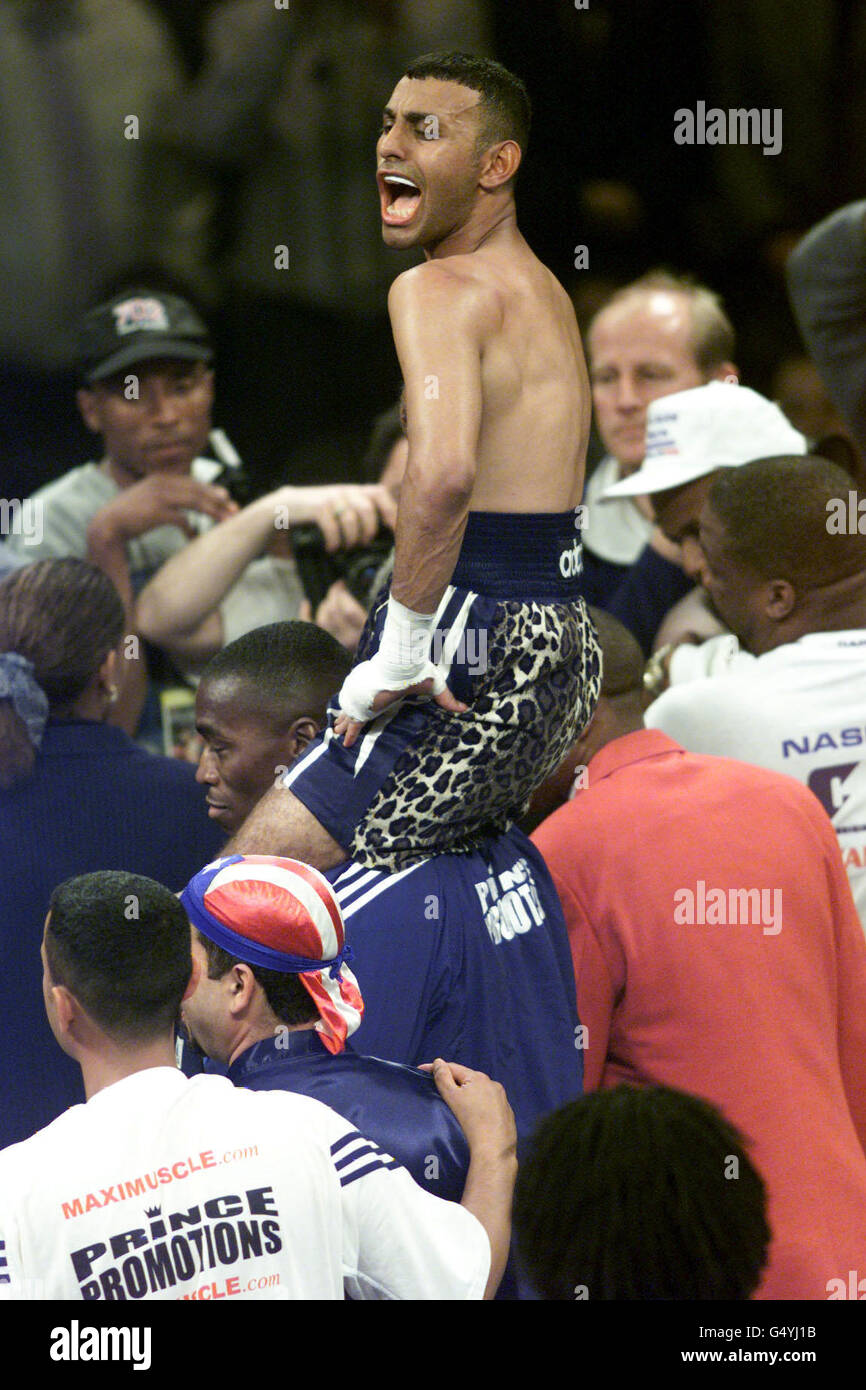 Boxing Hamed v Bungu Stock Photo - Alamy