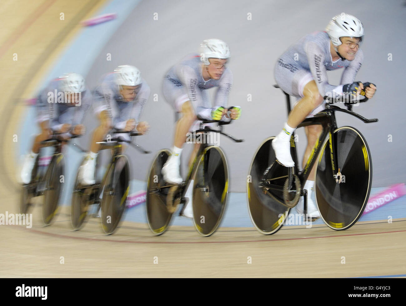 Australia's Luke Durbridge, Rohan Dennis, Alexander Edmondson and ...