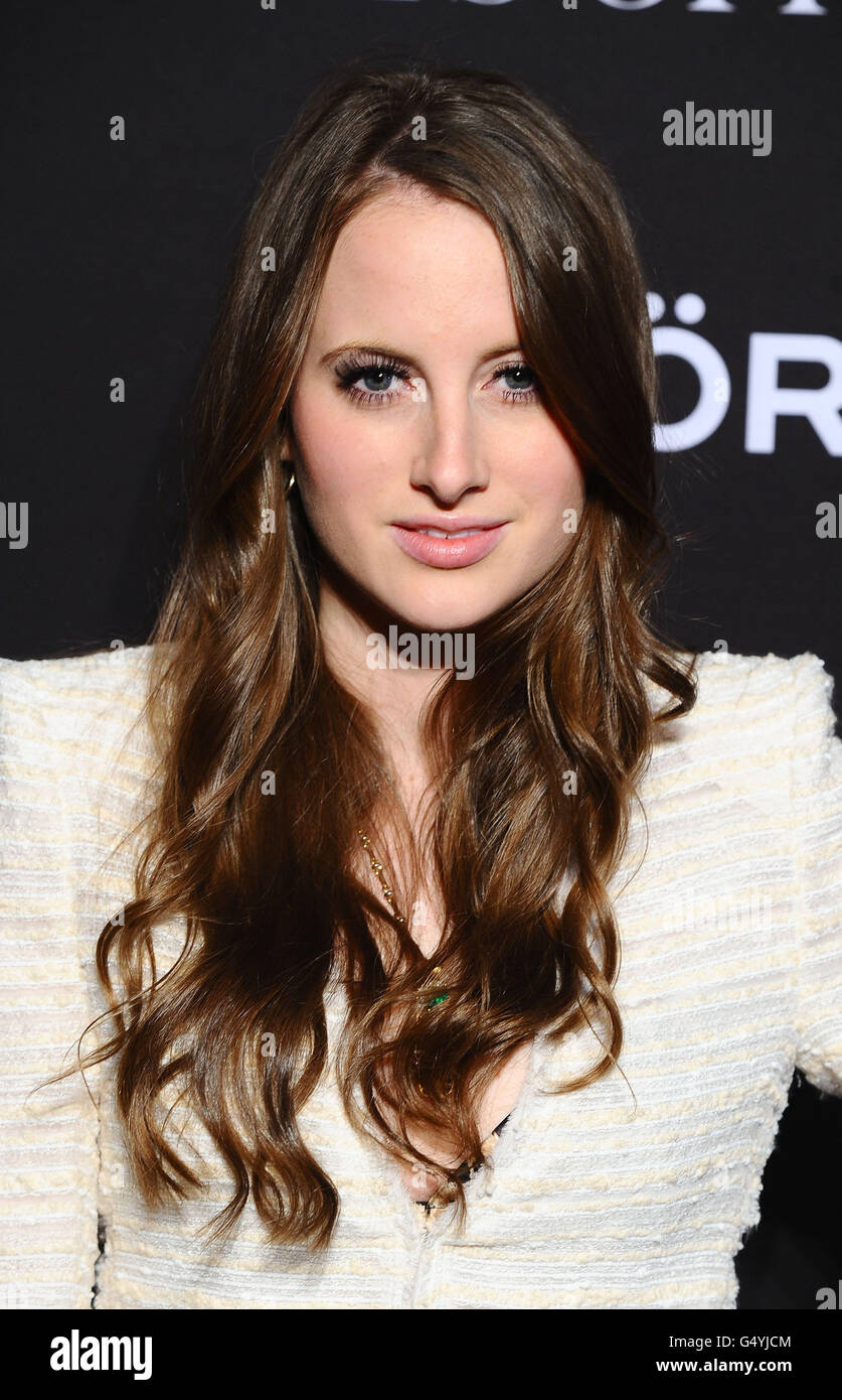 Rosie Fortescue arriving at the Bjorn Borg LFW Party held at Battersea ...