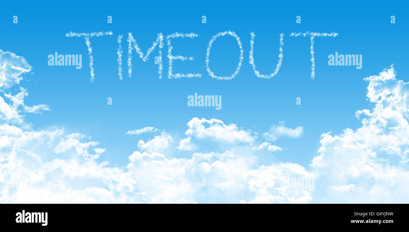 Timeout hi-res stock photography and images - Alamy