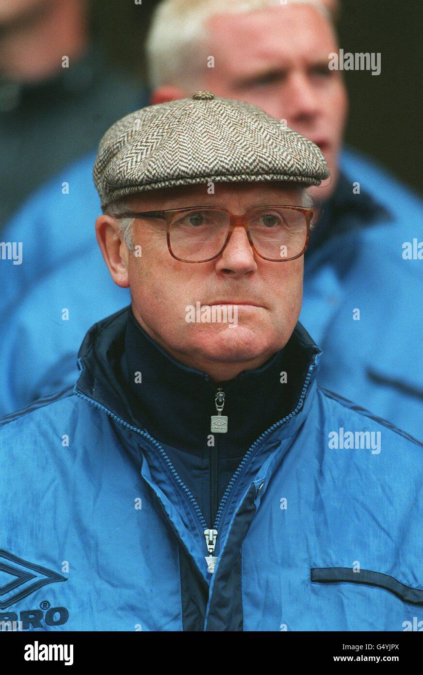 UMBRO CUP SOCCER. DON HOWE, ENGLAND COACH Stock Photo - Alamy