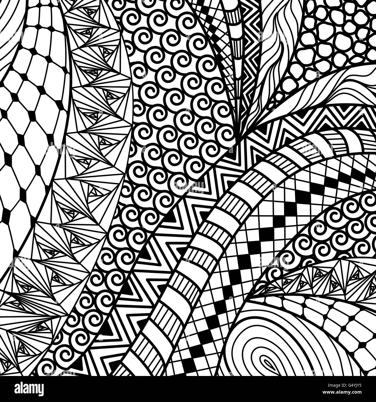 Artistically ethnic pattern Stock Vector Image & Art - Alamy