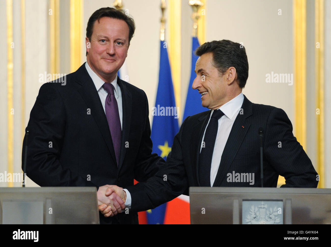 UK-France summit - Paris Stock Photo - Alamy
