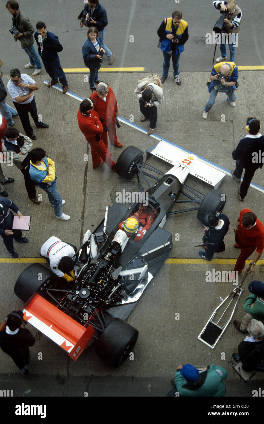 Ayrton senna mclaren hi-res stock photography and images - Alamy