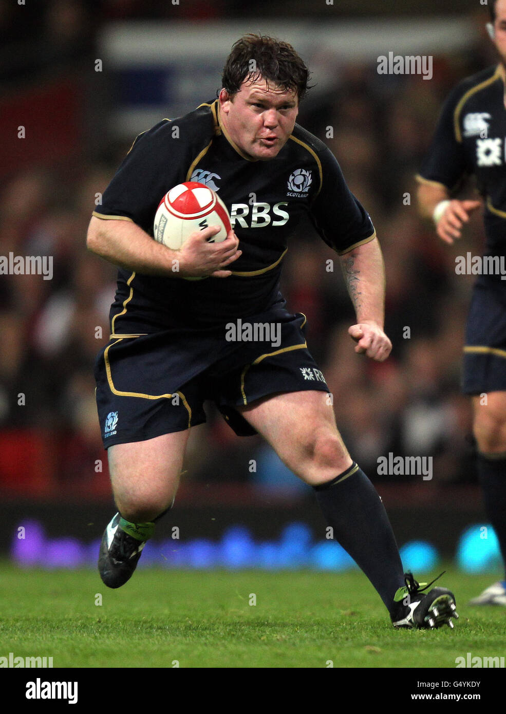 Allan Jacobsen during the RBS 6 Nations Championship match at The ...