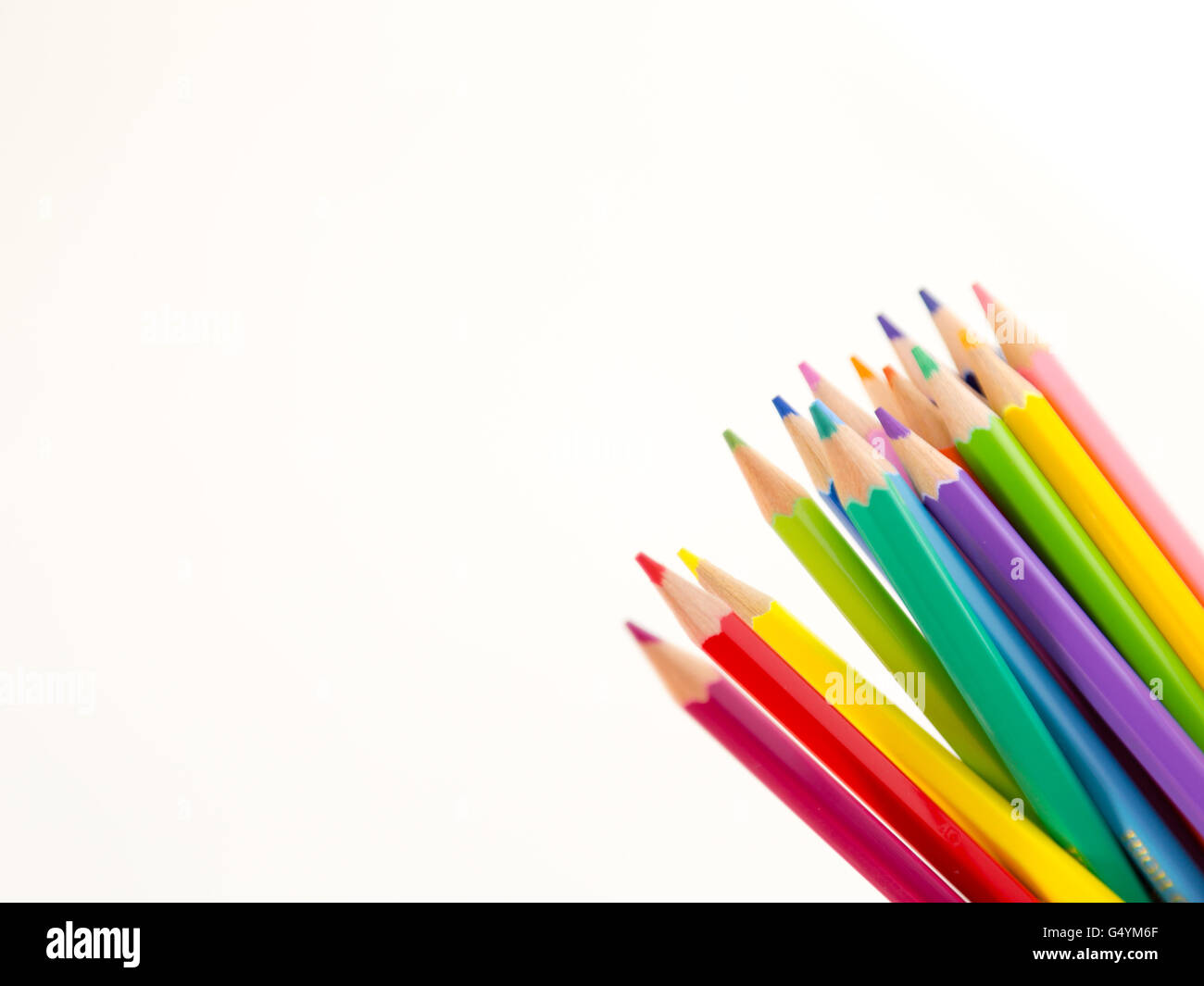 Group of crayons hi-res stock photography and images - Alamy