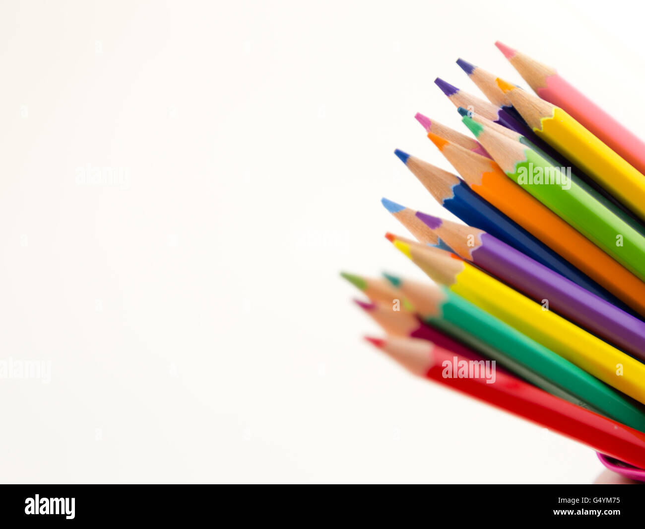Group of crayons hi-res stock photography and images - Alamy