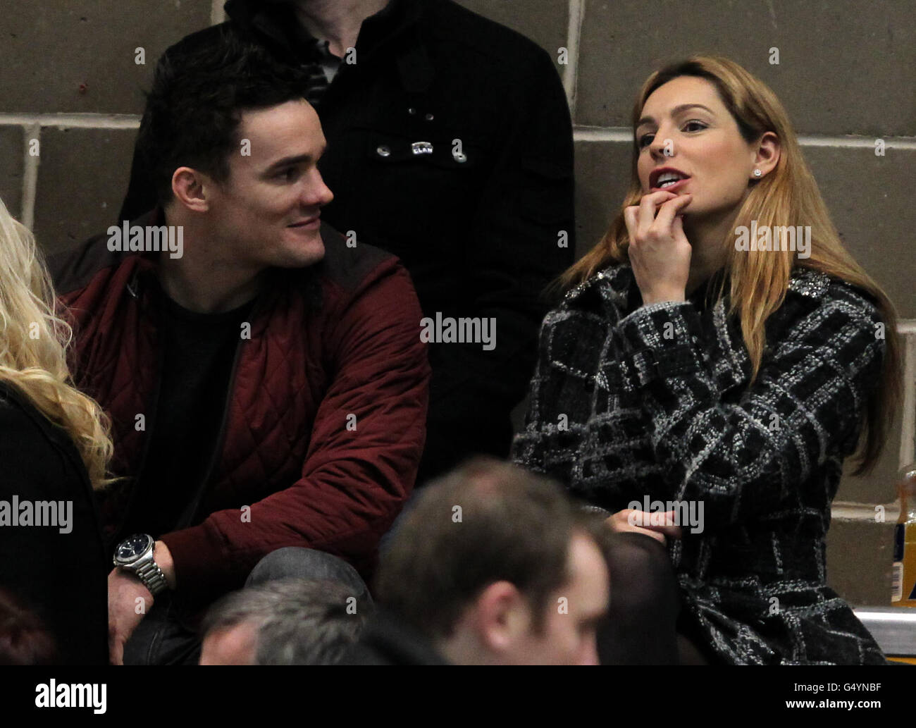 Celebs attend the Scottish National Senior Indoor Championships ...