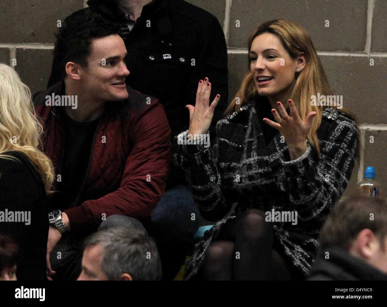 Celebs attend the Scottish National Senior Indoor Championships ...