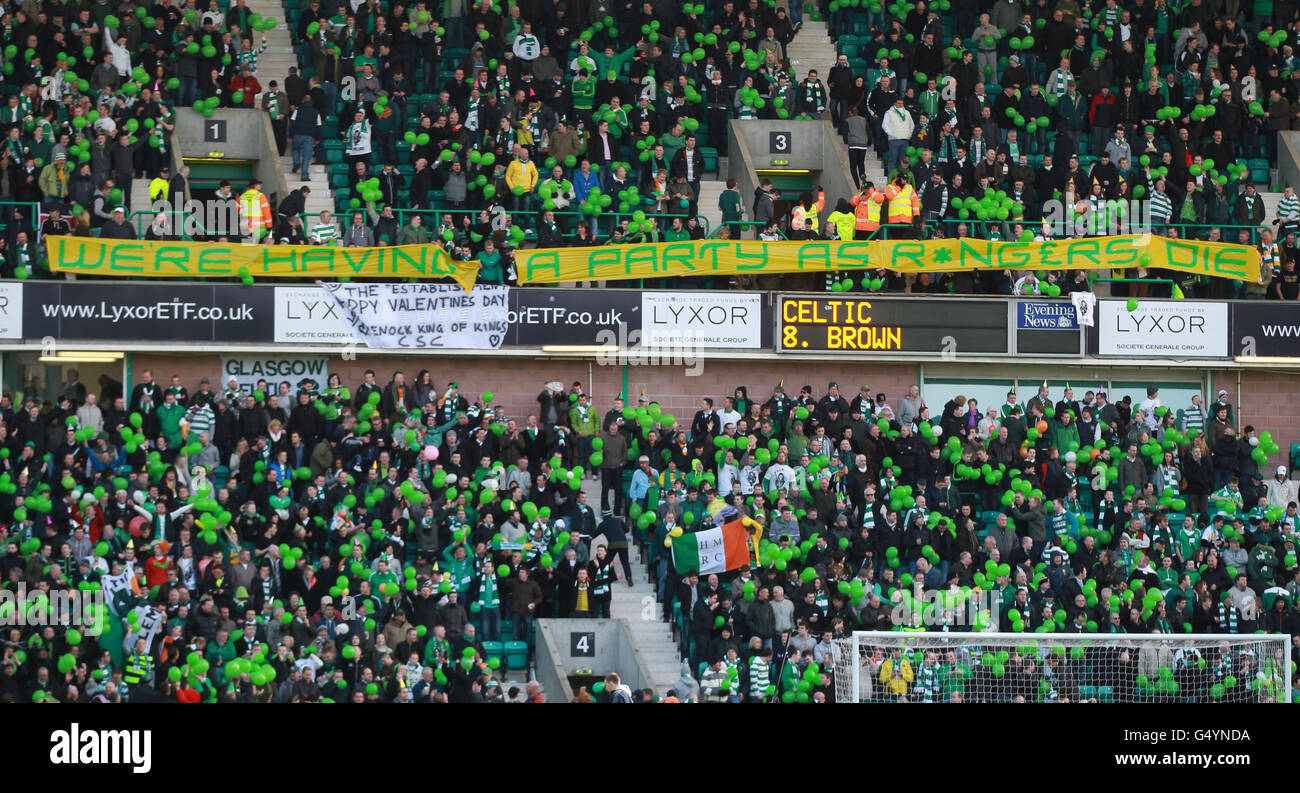 Scotland fans display hi-res stock photography and images - Alamy