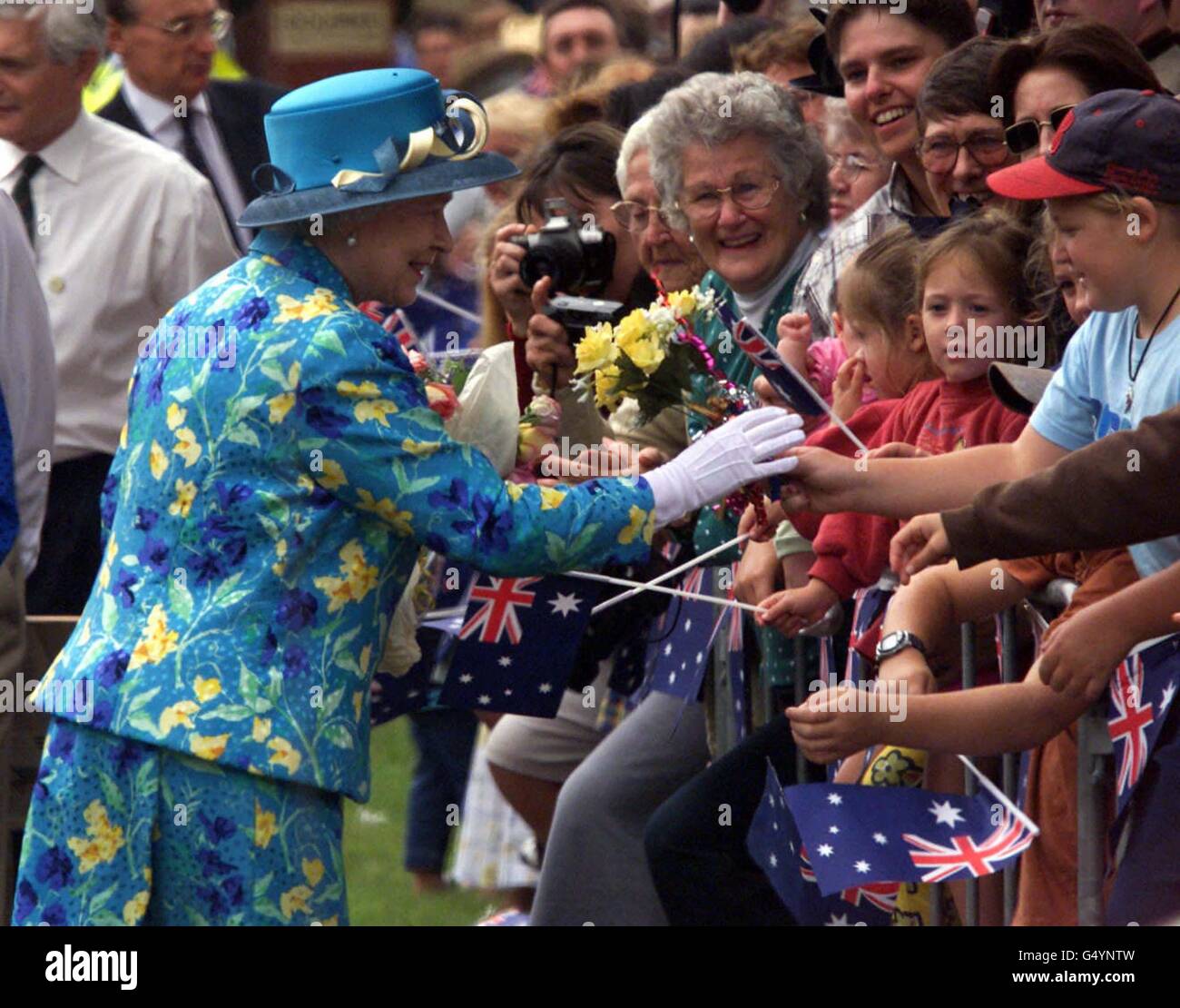 Royalty - Queen Elizabeth II Visit to Australia Stock Photo - Alamy