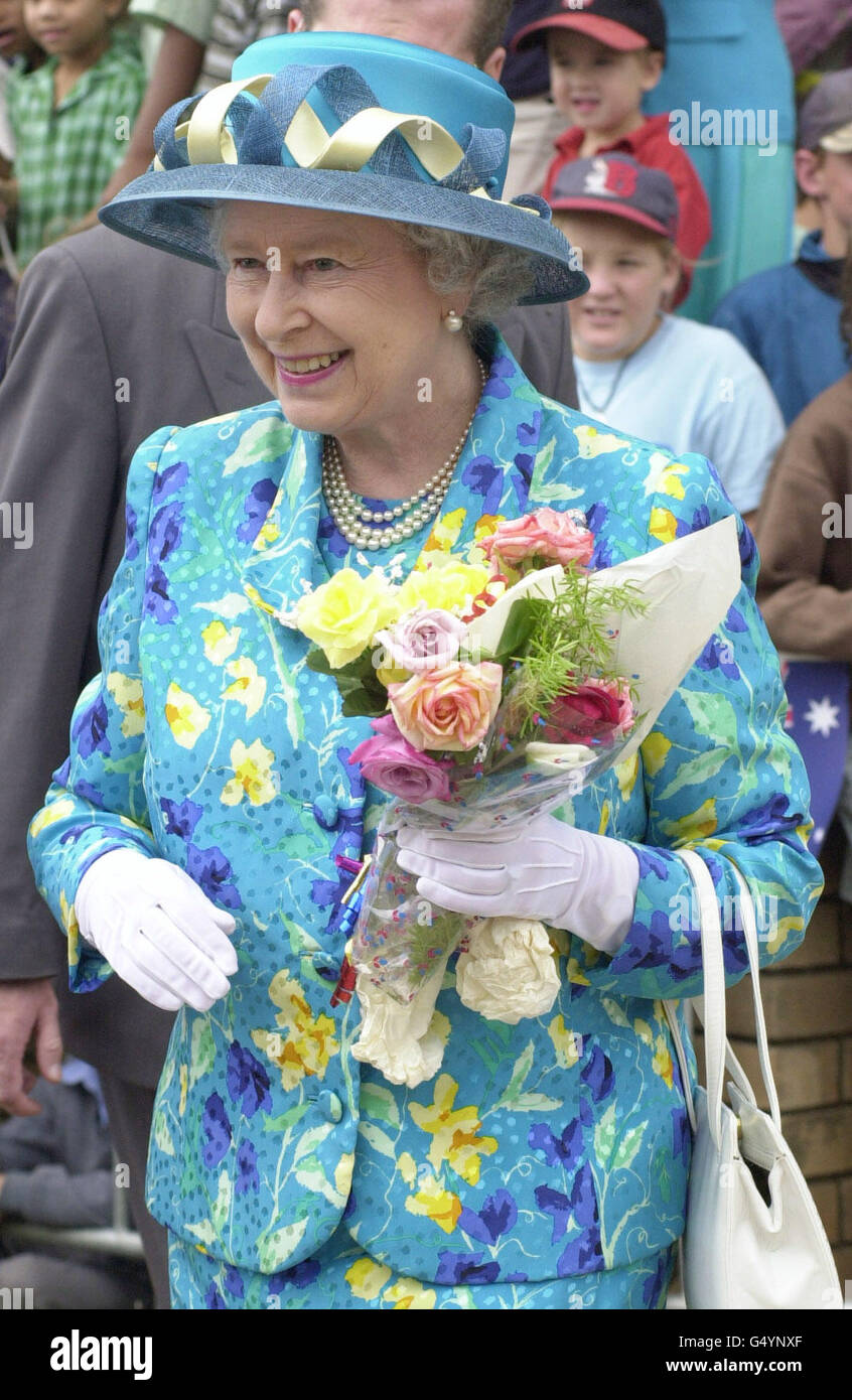 Royalty - Queen Elizabeth II Visit to Australia Stock Photo - Alamy