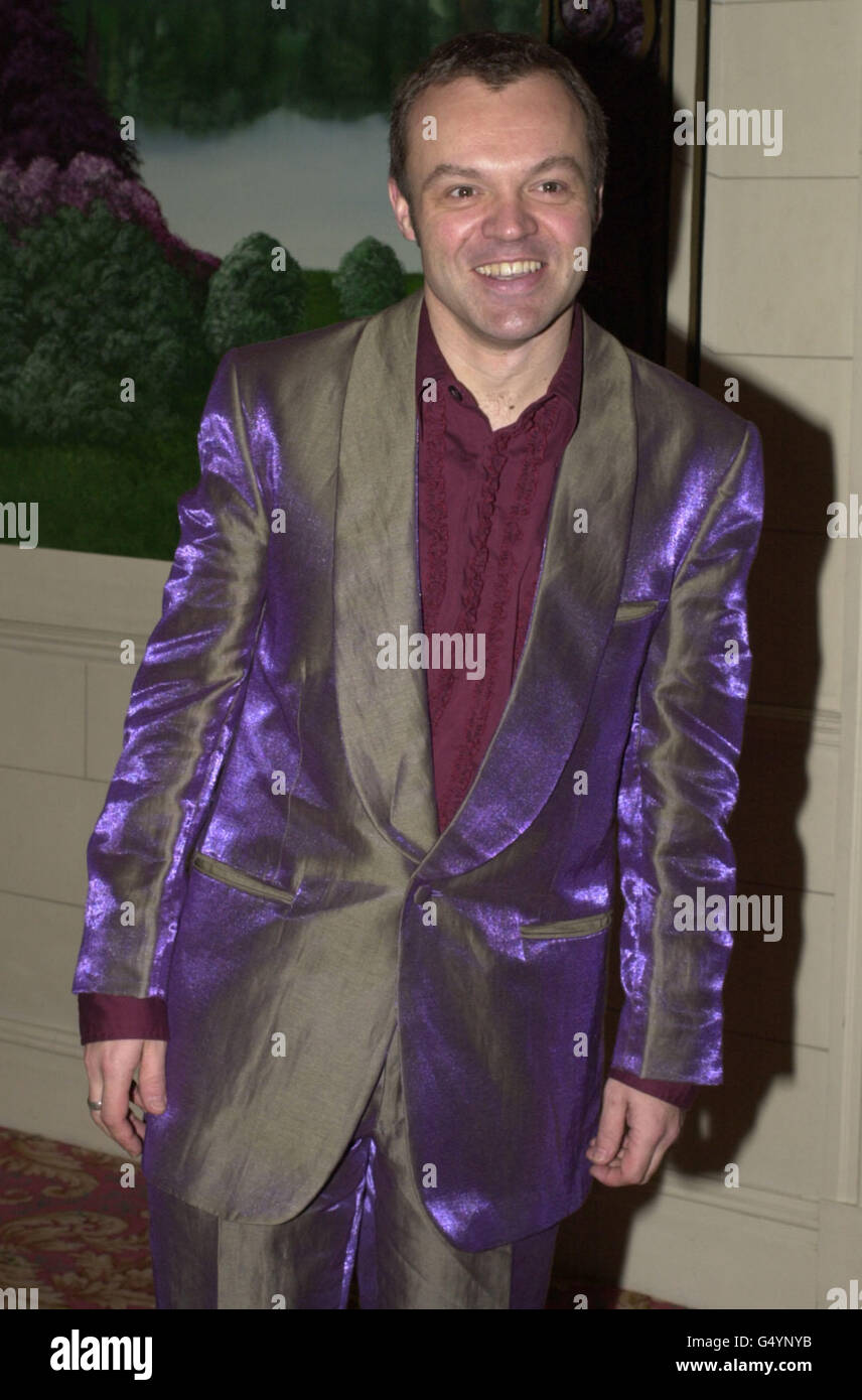 Comedian and TV presenter Graham Norton at the Royal Television Society ...