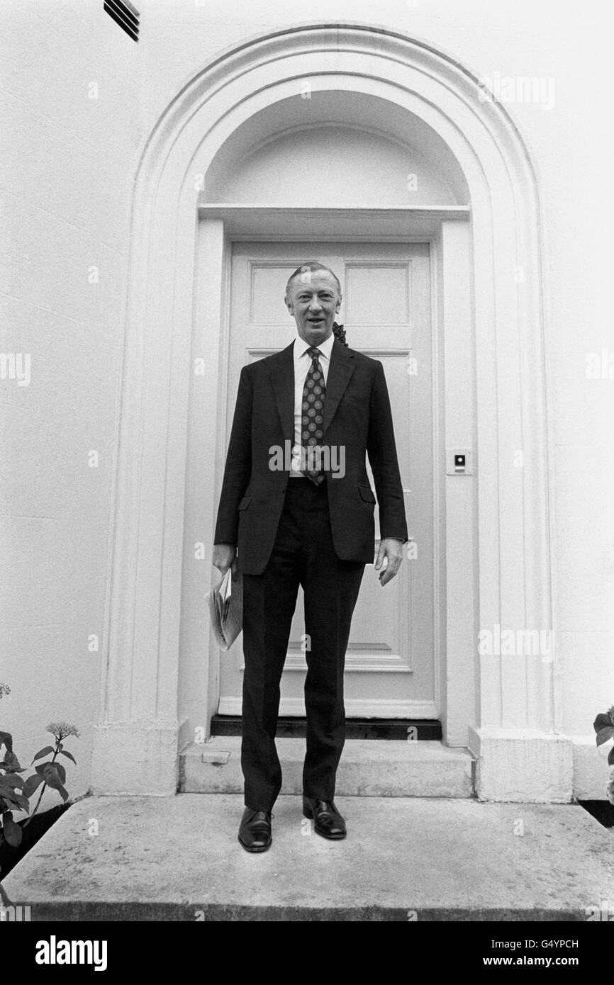 Robert Carr, who is to succeed to the post of Home Secretary after the ...