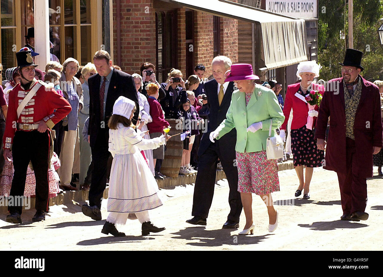 Queen victoria visit 1850s hi-res stock photography and images - Alamy