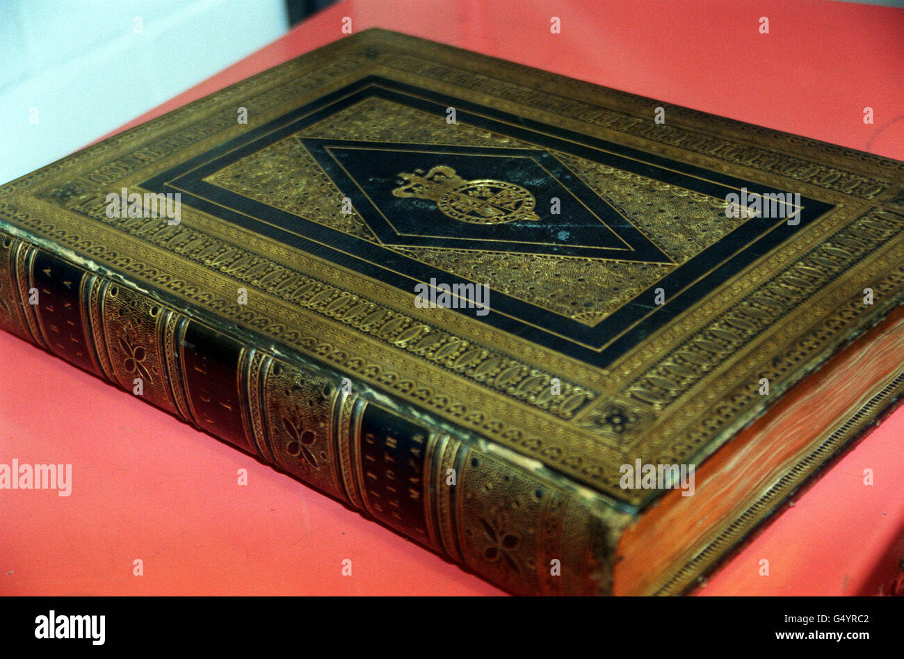 Gutenberg's bible at the British Library, where a team from Japan's ...