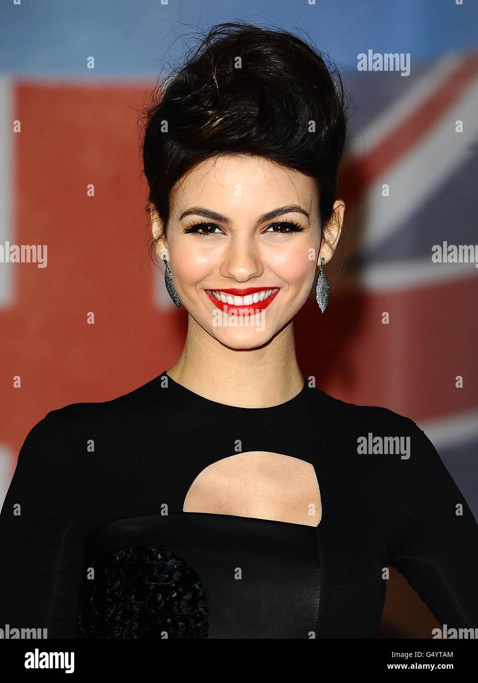 Brit Awards 2012 - Arrivals - London Stock Photo - Alamy