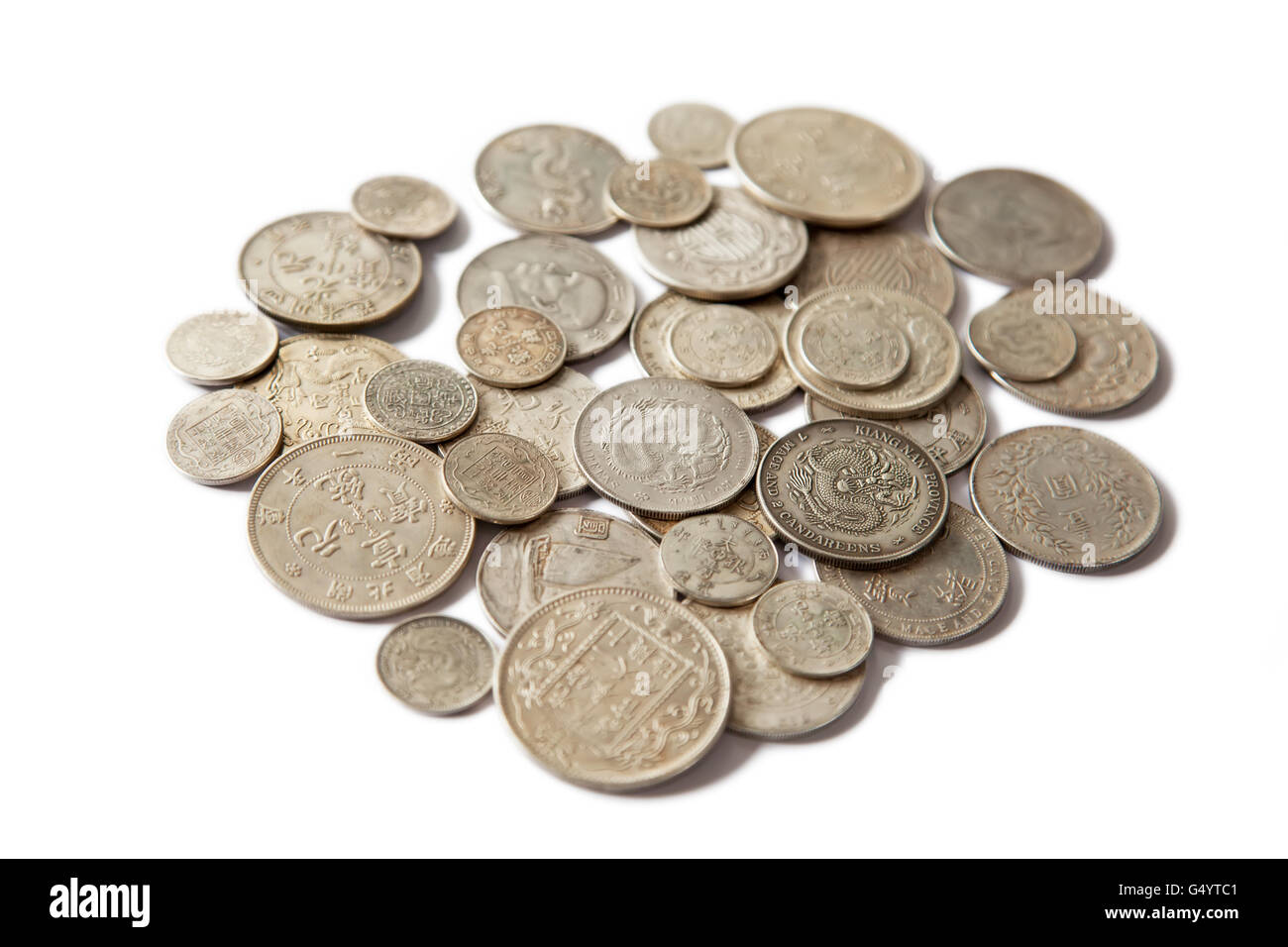 Mexican coins vintage hi-res stock photography and images - Alamy
