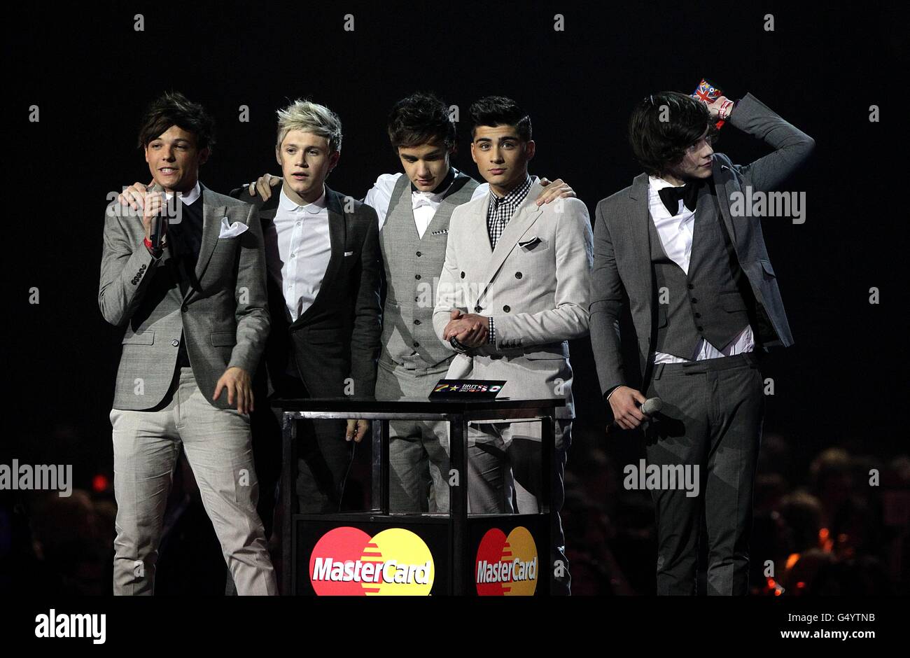The brit awards one direction hi-res stock photography and images - Alamy