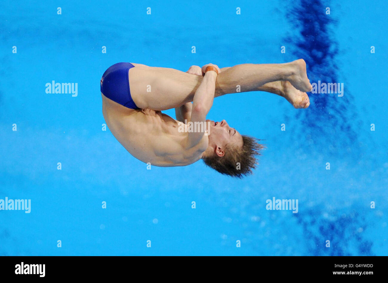 Great Britain's Jack Laugher in the Men's 3m Springboard Semi Final ...
