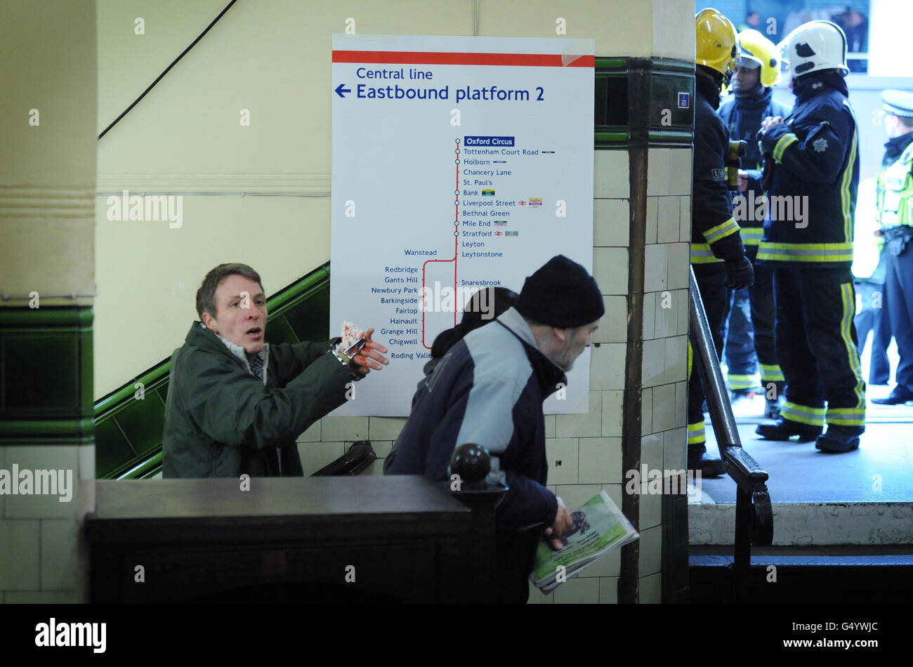 The emergency services take part in a London Olympics security exercise ...